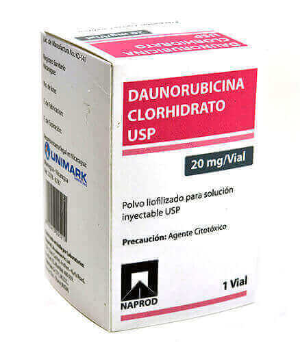 Daunorubicina Clorhidrato 20 mg, Polvo Liofilizado para Solución ... Daunorubicina Clorhidrato 20 mg, Polvo Liofilizado para Solución ...